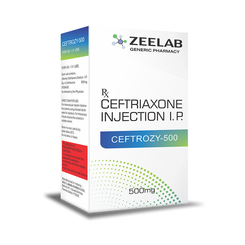 Ceftrozy 500 Antibiotic Injection - Price, Uses, Benefits and Side Effects