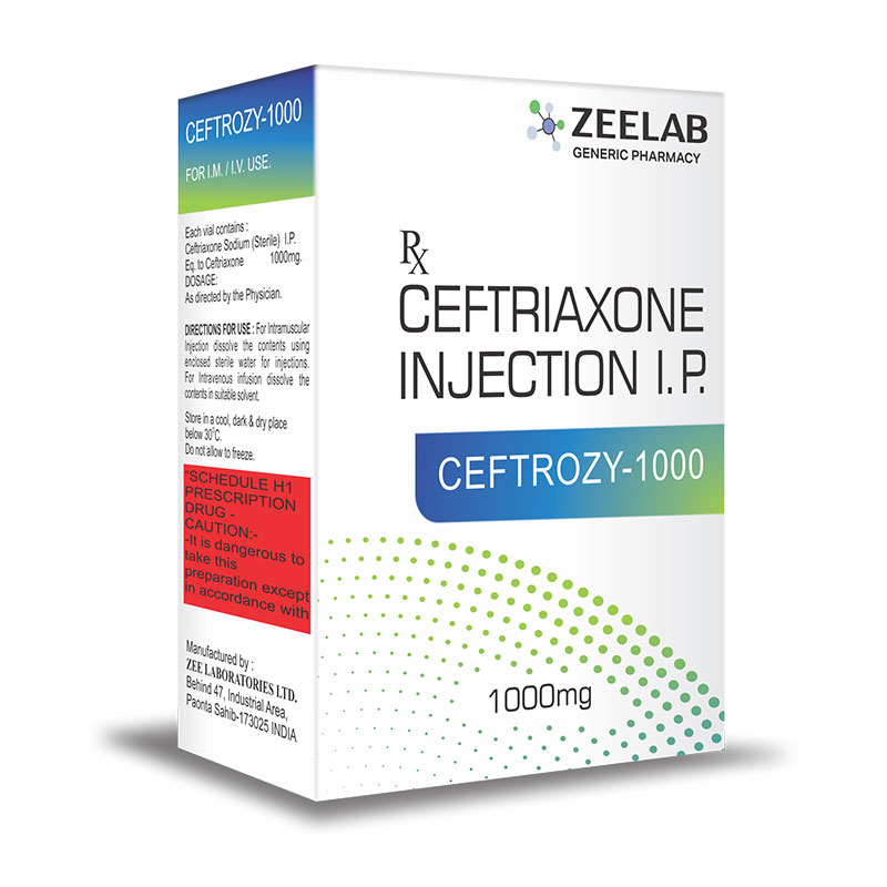Ceftrozy 1000 Antibiotic Injection - Price, Uses, Benefits and Side Effects