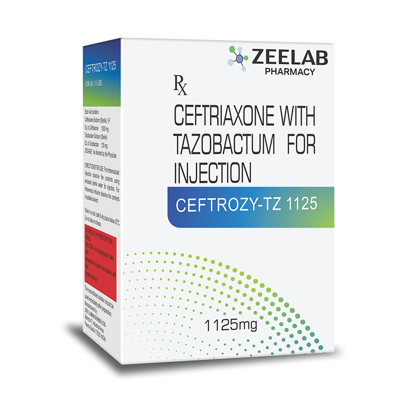 Ceftrozy TZ 1125 Injection - Uses, Price, Benefits and Side Effects