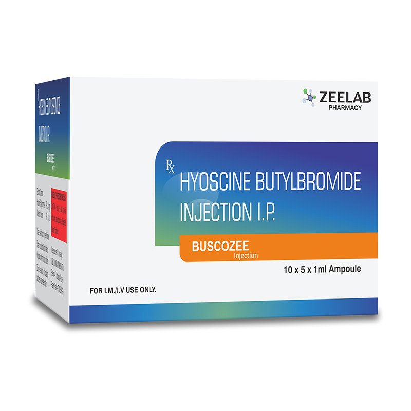 Buscozee Injection for Stomach Muscle Spasm