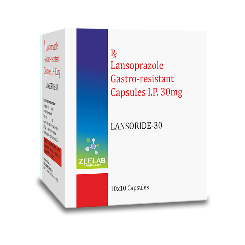 Lansoride 30 Capsule - Price, Uses, Benefits, Side Effects