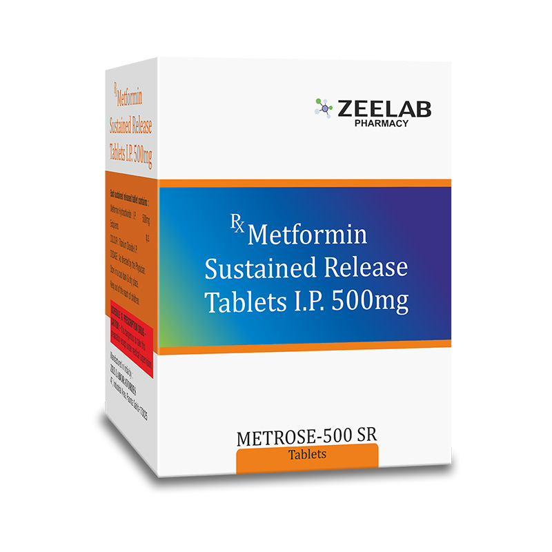 Metrose 500 SR Tablet - Price, Uses, Benefits, Side Effects, Dosage