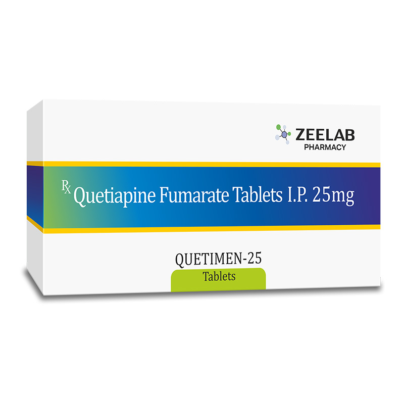Quetimen 25 Tablet - Price, Uses, Benefits, Side Effects
