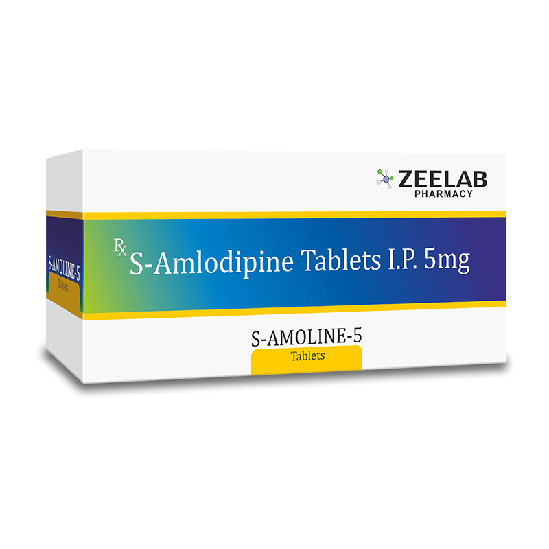 S Amoline 5 Tablet | S Amlodipine Tablets | Medicine for High BP