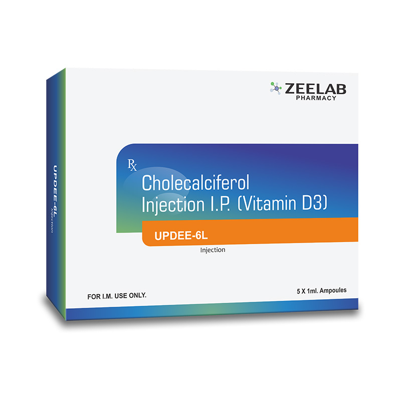 UPDEE-6L | Vitamin D3 Injection - Price, Uses, Benefits
