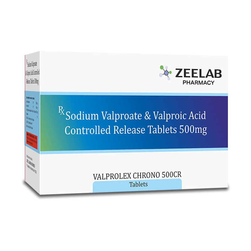 Valprolex Chrono 500 CR Tablet - Price, Uses, Benefits, Side Effects