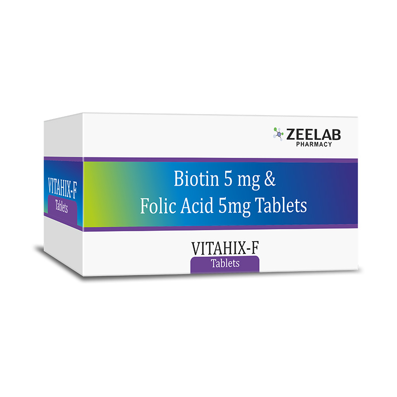 Vitahix F Tablet | Hair Fall Tablet | Zeelab Pharmacy