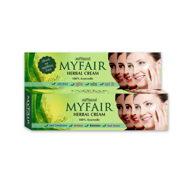 Myfair Herbal Cream | 100% Ayurvedic Cream for Fairness & Spotless Skin