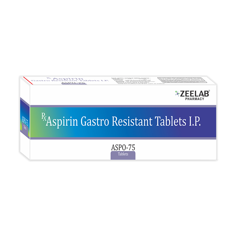 Aspo 75 Antiplatelet Tablet - Uses, Price, Benefits, and Side Effects