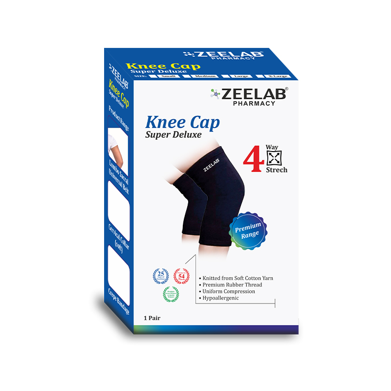 Buy Knee Cap Super Deluxe, Xtra Large Size from ZEELAB Pharmacy