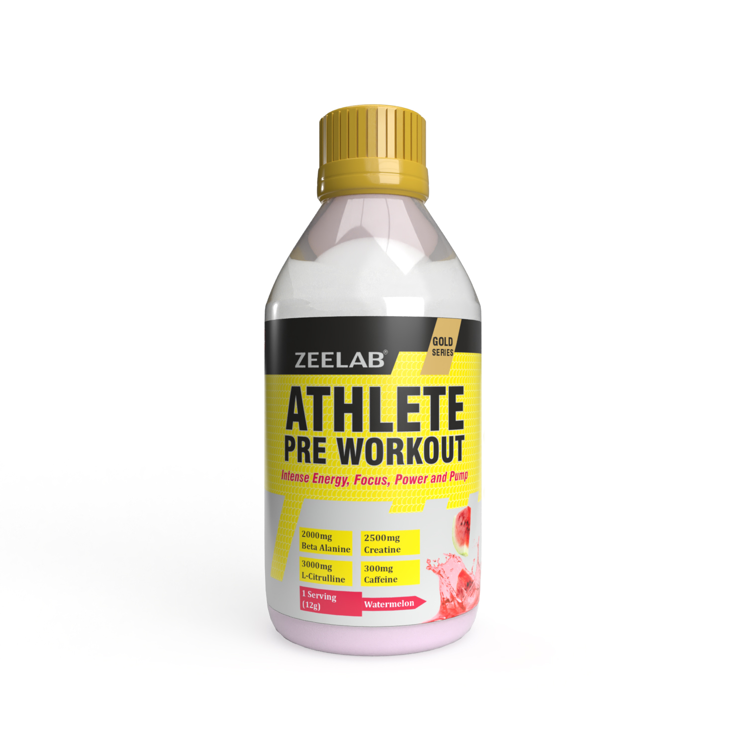 Buy ZEELAB Athlete Pre Workout, Single Serving for Intense Energy from ...