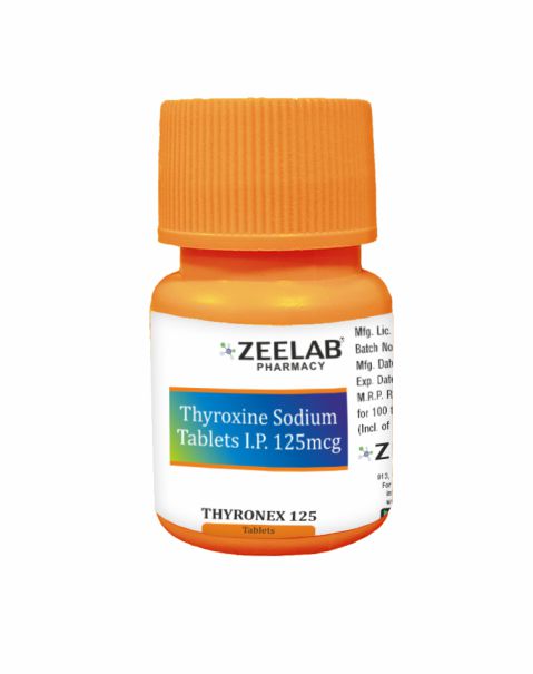 Thyronex 125 Tablet - Price, Uses, Benefits, Side Effects