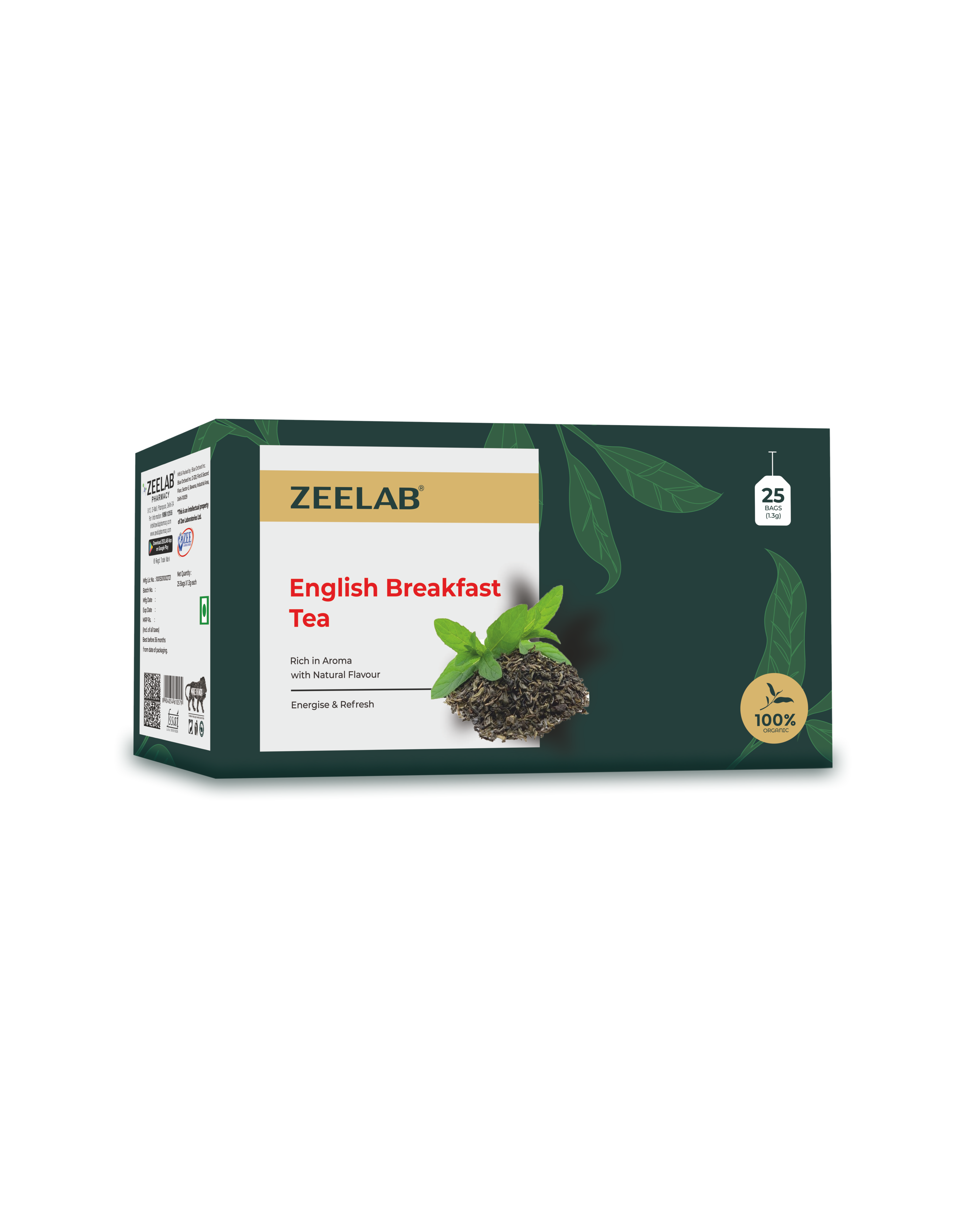 Buy English Breakfast Tea Bag Online - Zeelab Pharmacy