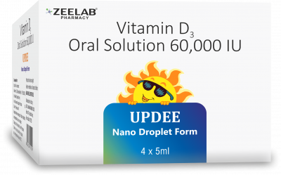 Buy Updee 60K IU Vitamin D3 Oral Solution Online India