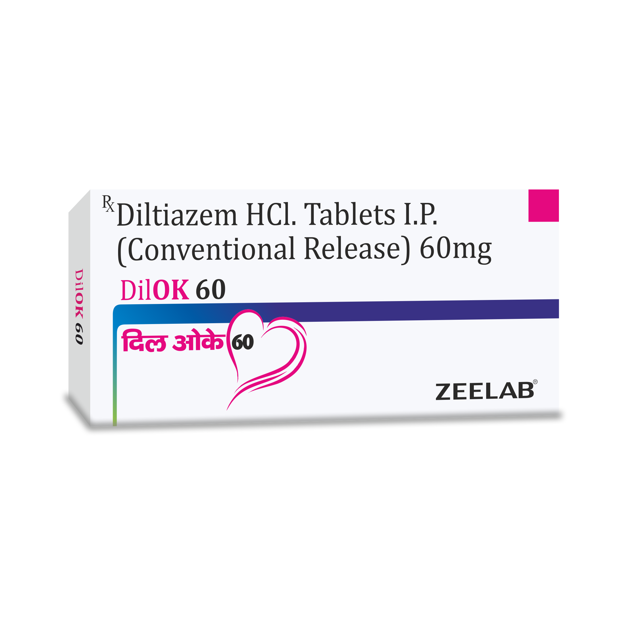 DilOK 60 Tablet - Price, Uses, Benefits, Side Effects