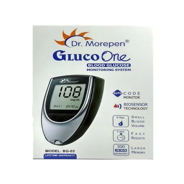 Dr. Morepen Gluco One Glucometer - Buy Online at ZEELAB Pharmacy