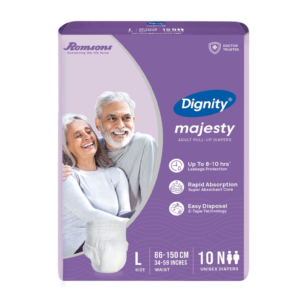 Buy Romsons Adult Diapers-Majesty (L) from Zeelab Pharmacy
