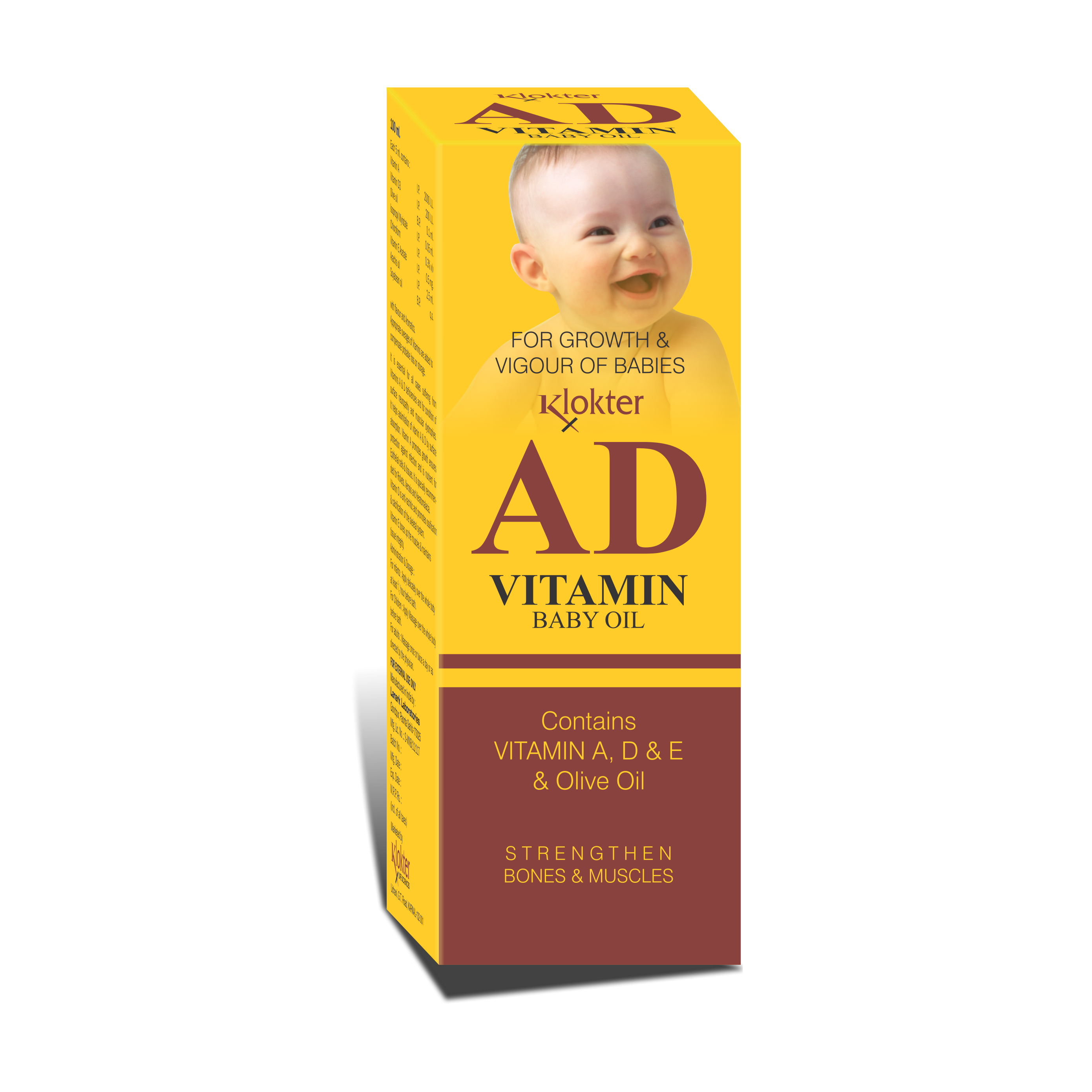 Buy AD Vitamin Baby Oil 100 ml Online- Price, Uses, Benefits