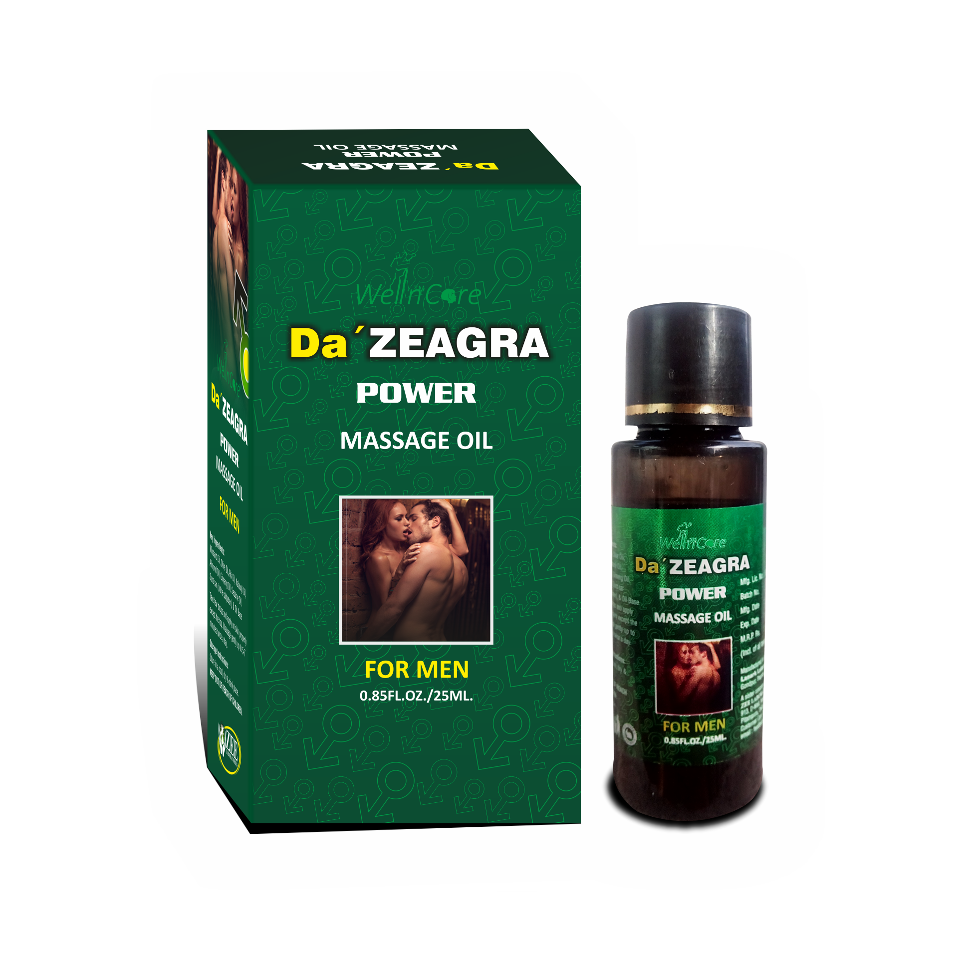 Da ZEAGRA Power Massage Oil - Price, Uses, Benefits