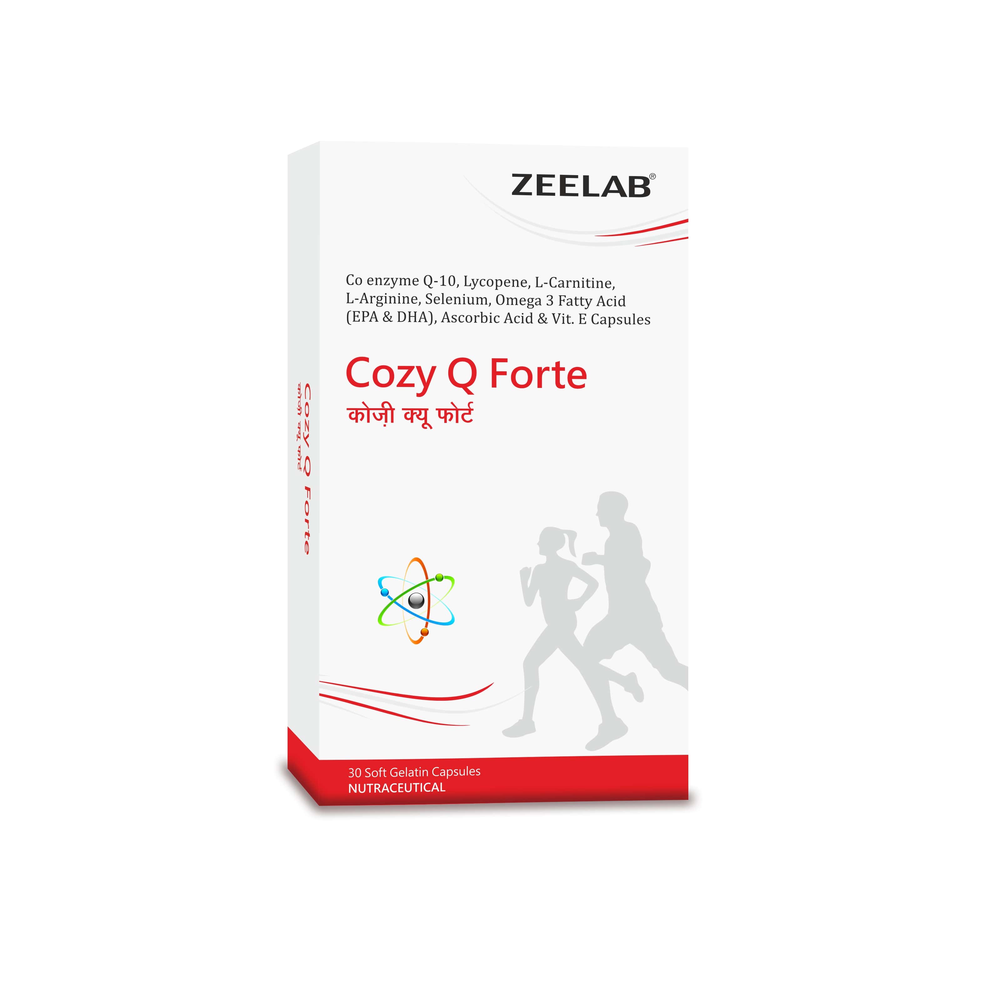 Cozy Q Forte (Coenzyme 10) Capsules for Nutritional Deficiencies