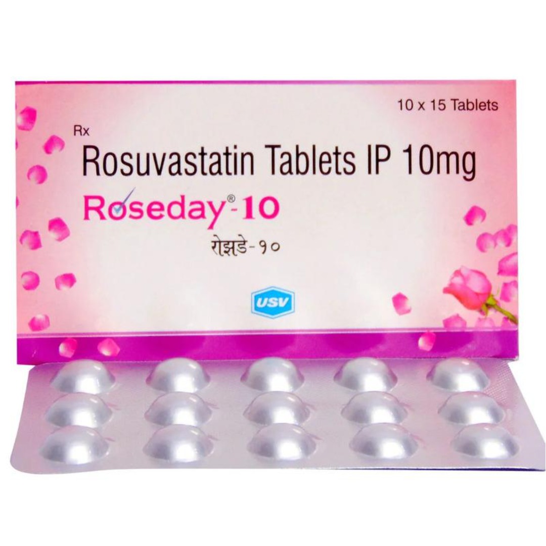 Roseday 10 Tablet - Uses, Price, Substitute, Side Effects and Benefits