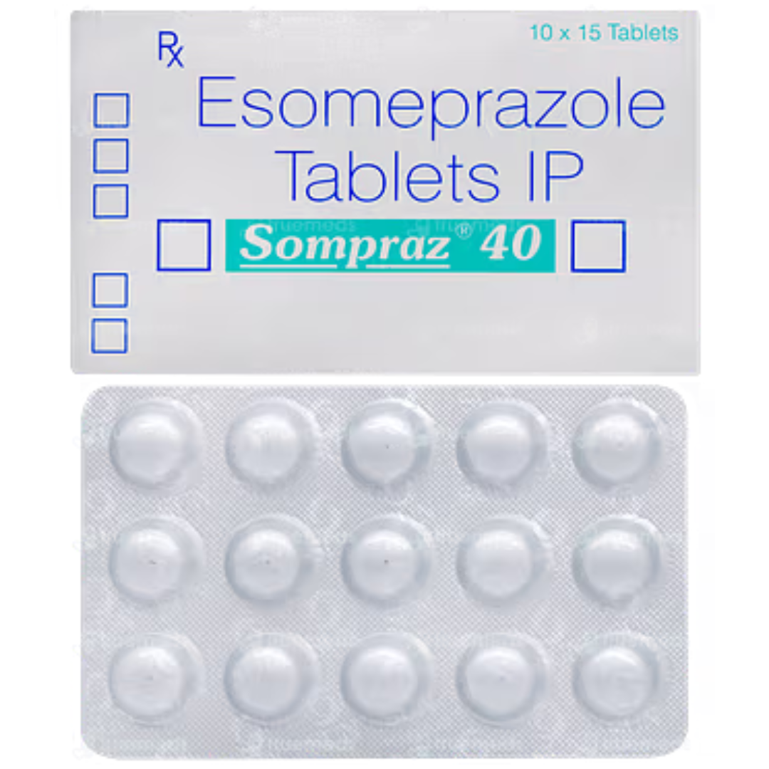 Sompraz 40 Tablet - Uses, Price, Substitute, Side Effects and Benefits