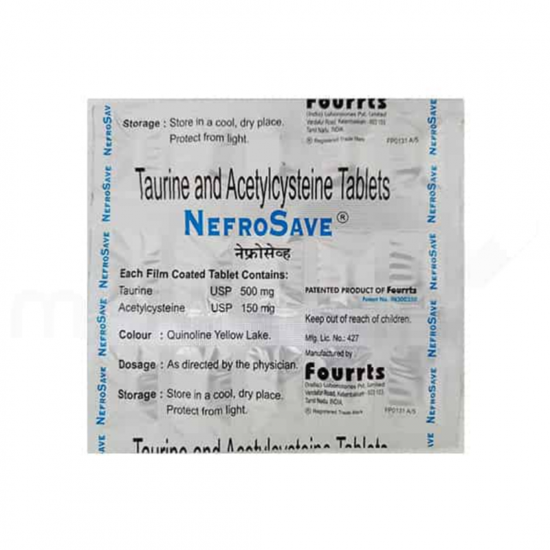 Nefrosave Tablet - Uses, Price, Substitute, Side Effects and Benefits