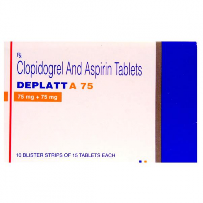 Deplatt A 75 Tablet - Uses, Price, Substitute, Side Effects and Benefits
