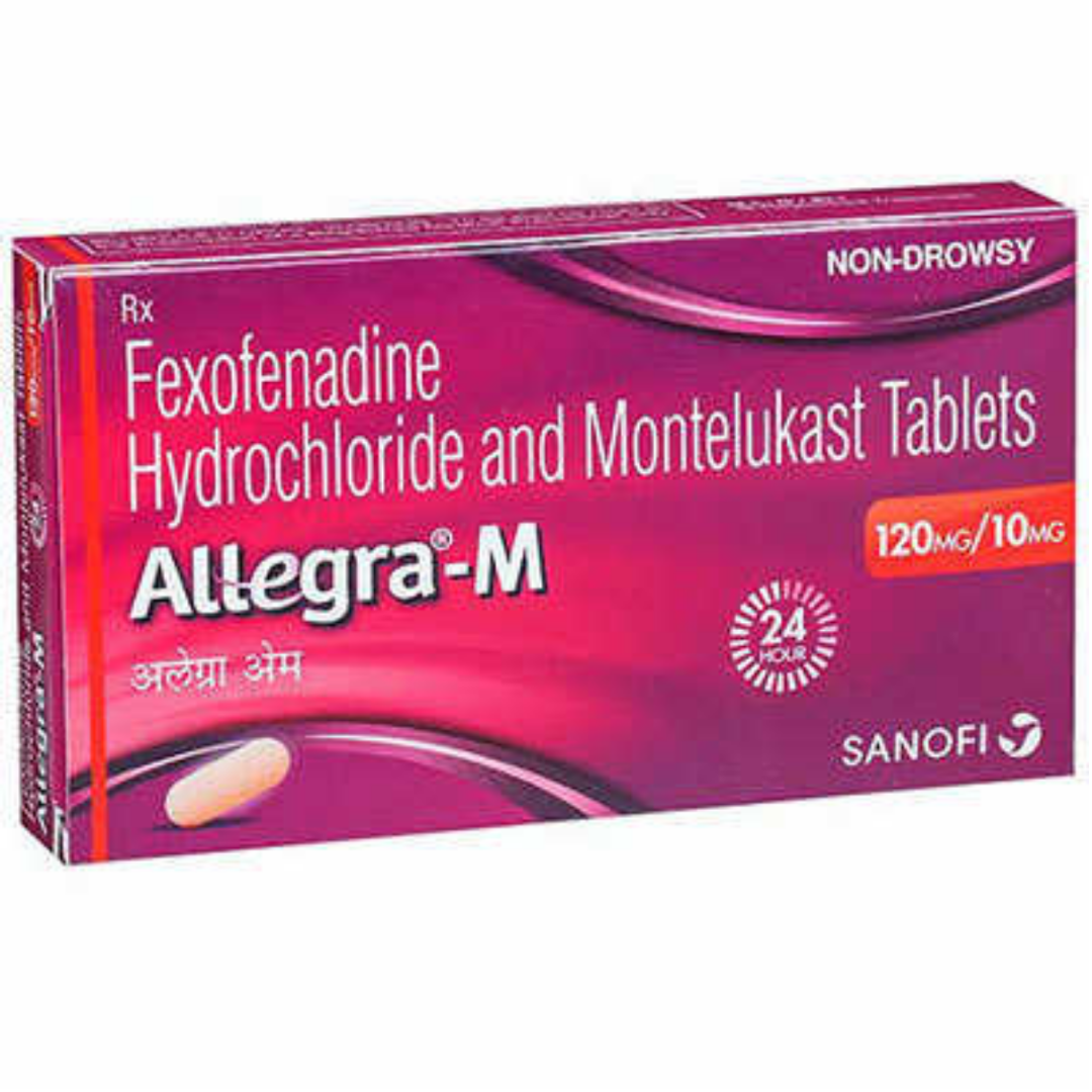Allegra-M Tablet - Uses, Price, Substitute, Side Effects and Benefits