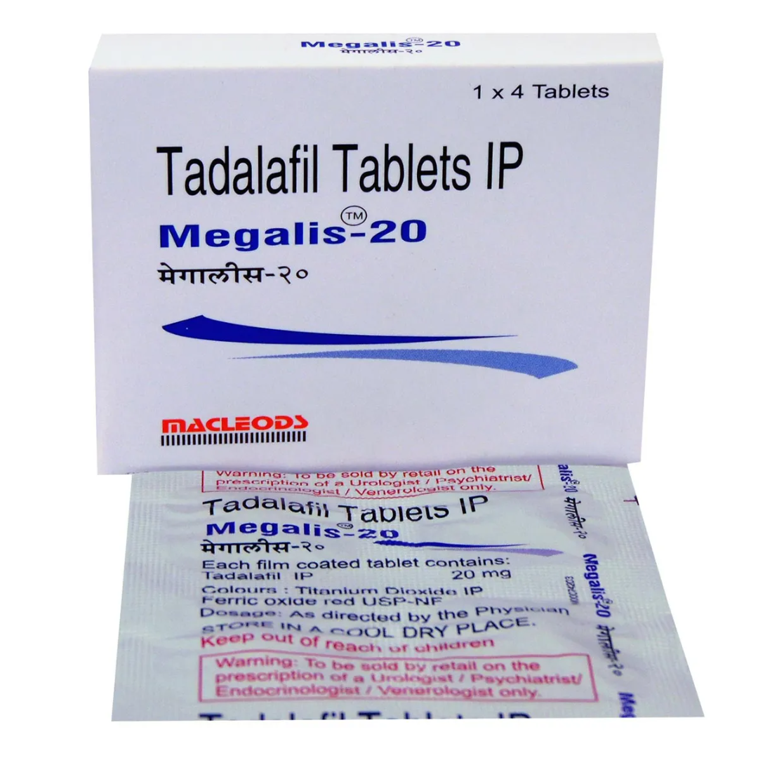 Megalis 20 Tablet - Uses, Price, Substitute, Side Effects and Benefits