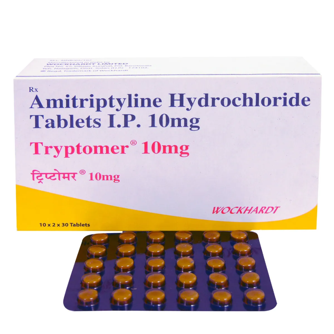 Tryptomer 10mg Tablet - Uses, Price, Substitute, Side Effects and Benefits