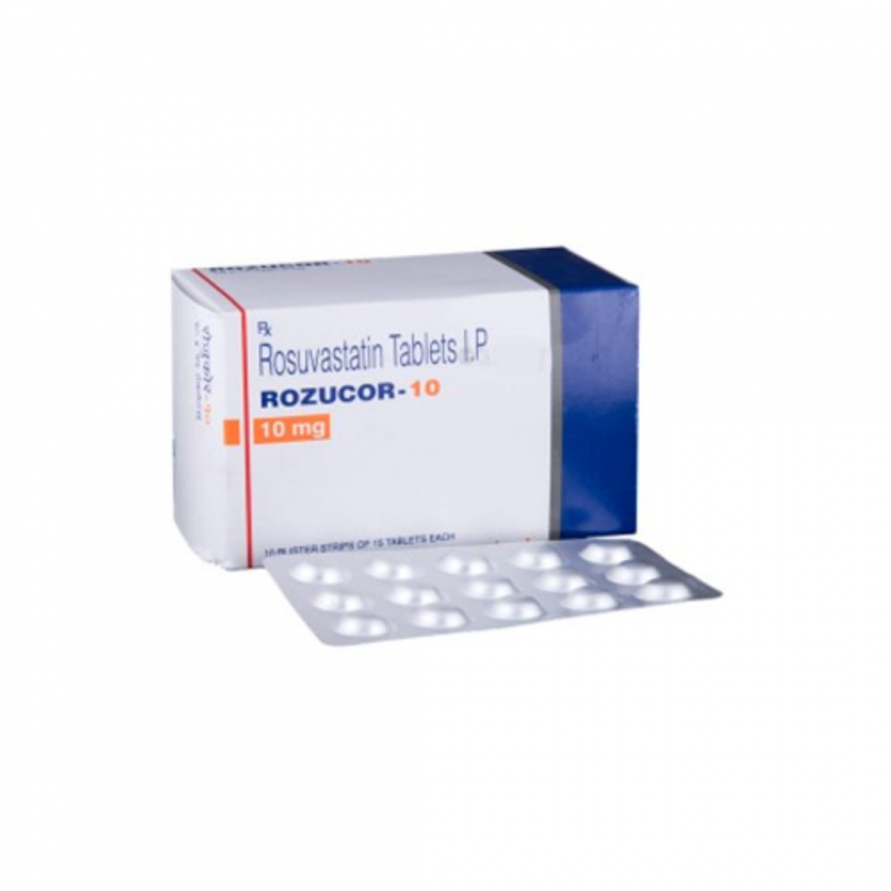 Rozucor 10 Tablet - Uses, Price, Substitute, Side Effects and Benefits