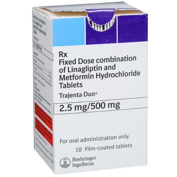 Trajenta Duo 2.5mg/500mg Tablet - Uses, Price, Substitute, Side Effects ...