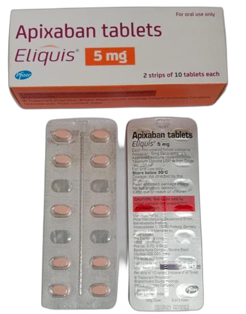 Eliquis 5mg Tablet - Uses, Price, Substitute, Side Effects and Benefits