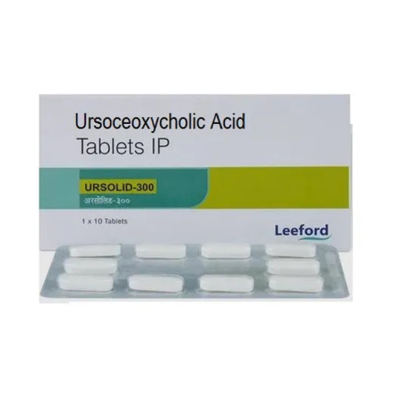 Ursolid 300mg Tablet - Uses, Price, Substitute, Side Effects and Benefits