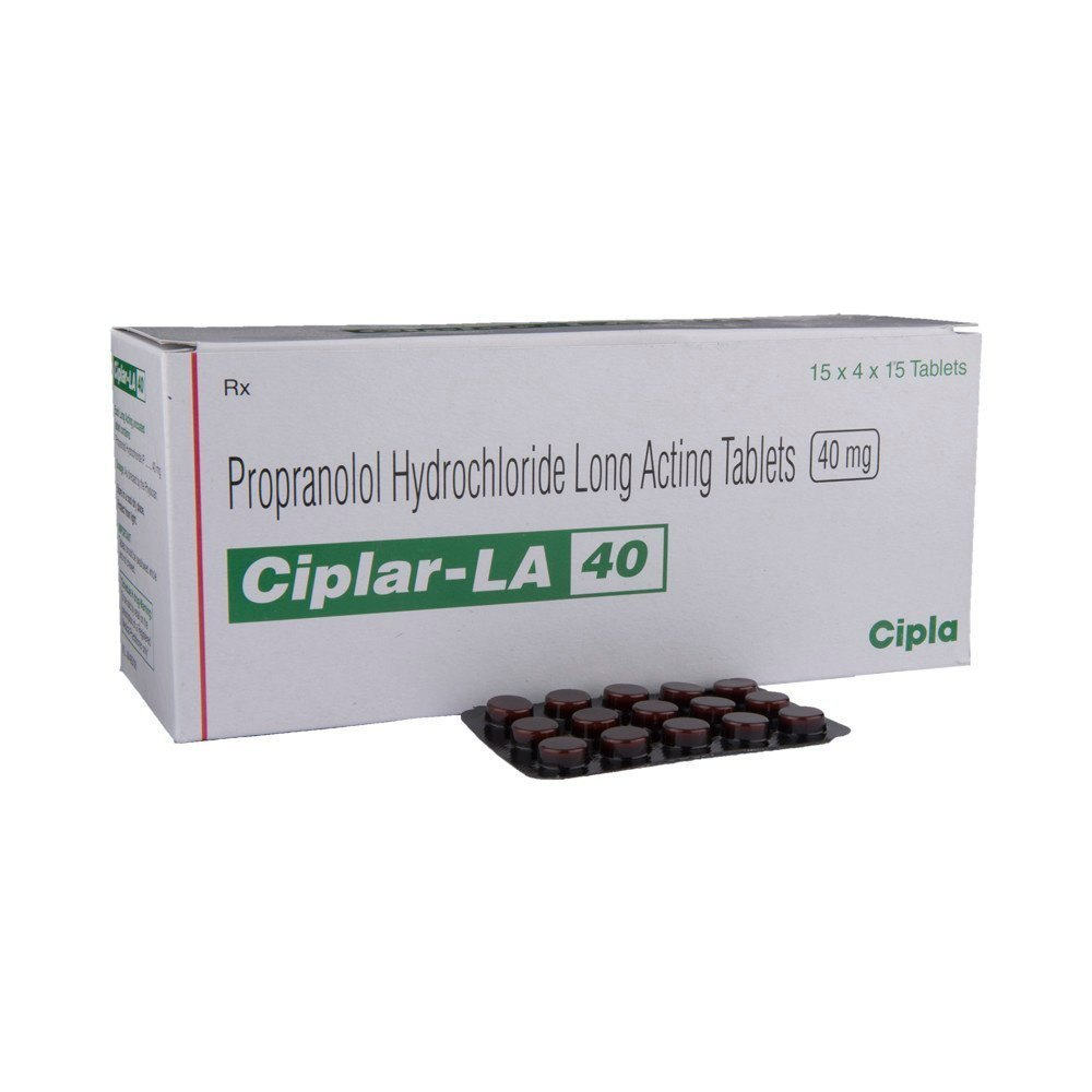 Ciplar-LA 40 Tablet - Uses, Price, Substitute, Side Effects and Benefits