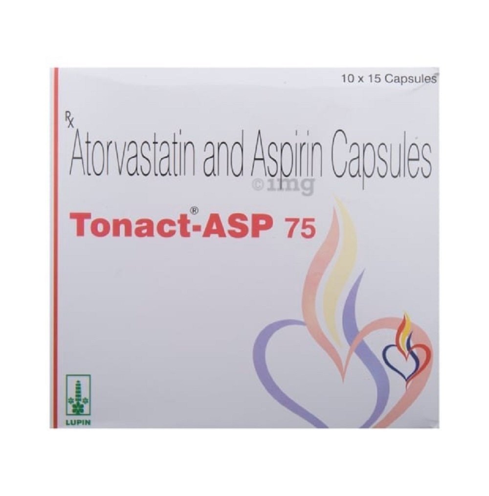 Tonact-ASP 75 Capsule - Uses, Price, Substitute, Side Effects and Benefits
