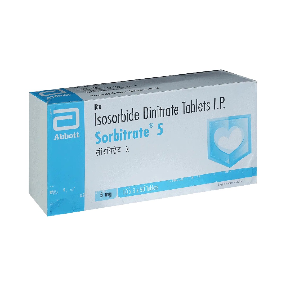 Sorbitrate 5 Tablet - Uses, Price, Substitute, Side Effects and Benefits