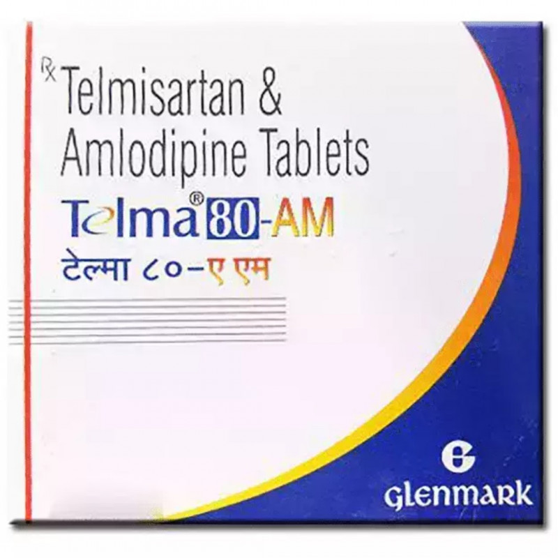 Telma 80-AM Tablet - Uses, Price, Substitute, Side Effects and Benefits