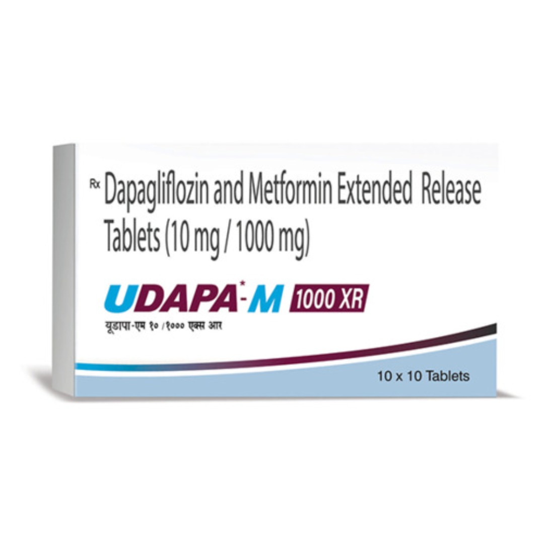 Udapa M 10/1000 XR Tablet - Uses, Price, Substitute, Side Effects and ...