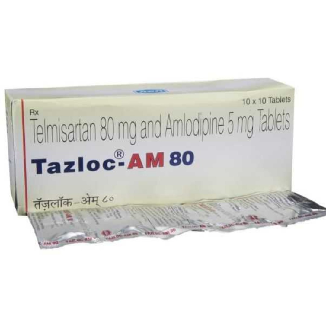 Tazloc-AM 80 Tablet - Uses, Price, Substitute, Side Effects and Benefits