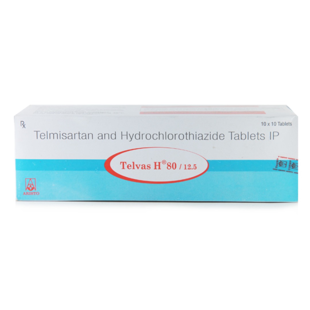 Telvas H 80/12.5 Tablet - Uses, Price, Substitute, Side Effects and ...