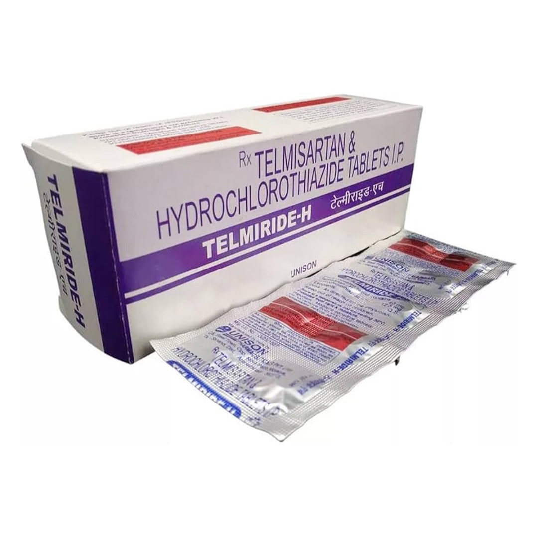 Telmiride H 40mg Tablet - Uses, Price, Substitute, Side Effects and ...