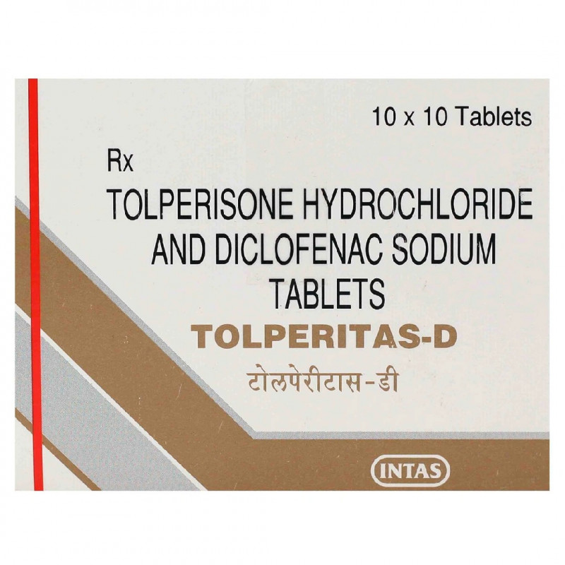 Tolperitas-D Tablet - Uses, Price, Substitute, Side Effects and Benefits