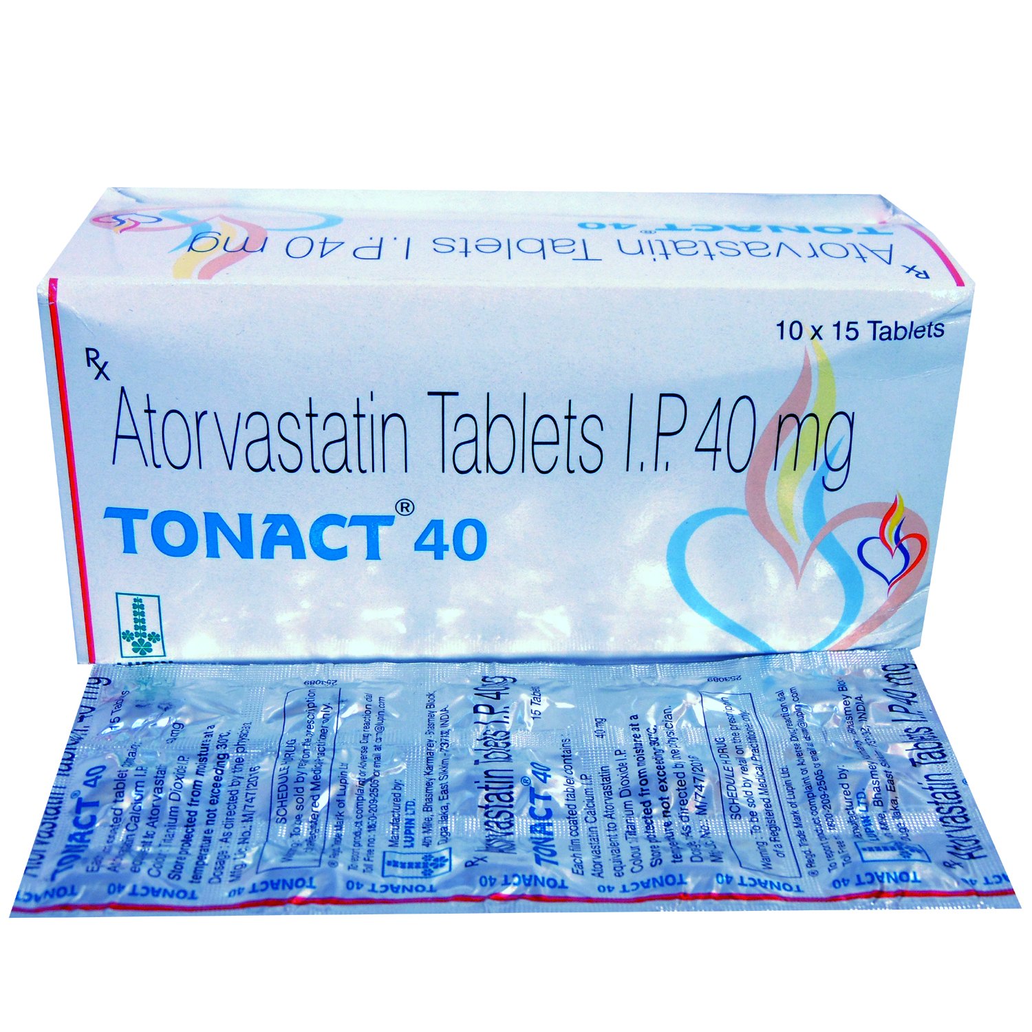 Tonact 40 Tablet - Uses, Price, Substitute, Side Effects and Benefits