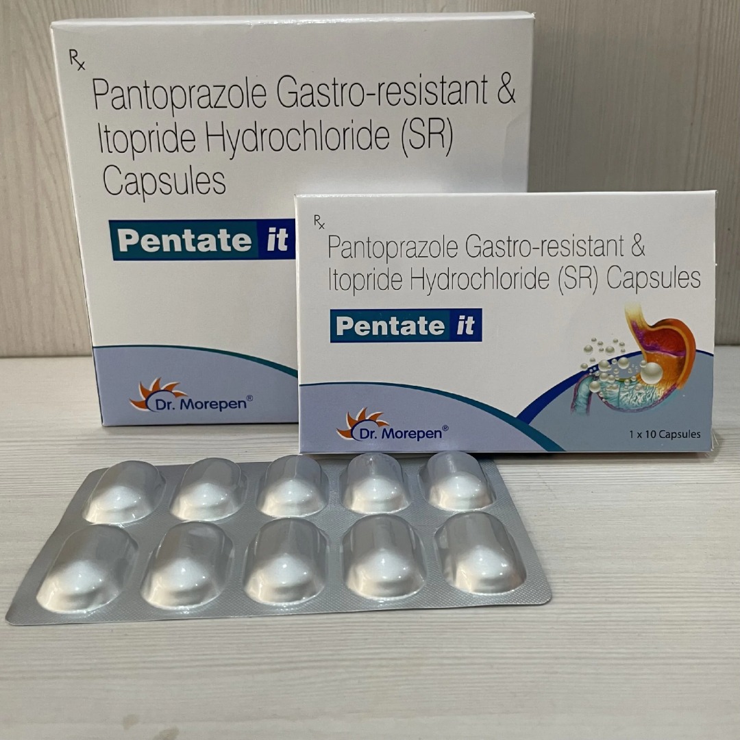 Pentate-IT 40mg/150mg Capsule SR - Uses, Price, Substitute, Side Effects and Benefits
