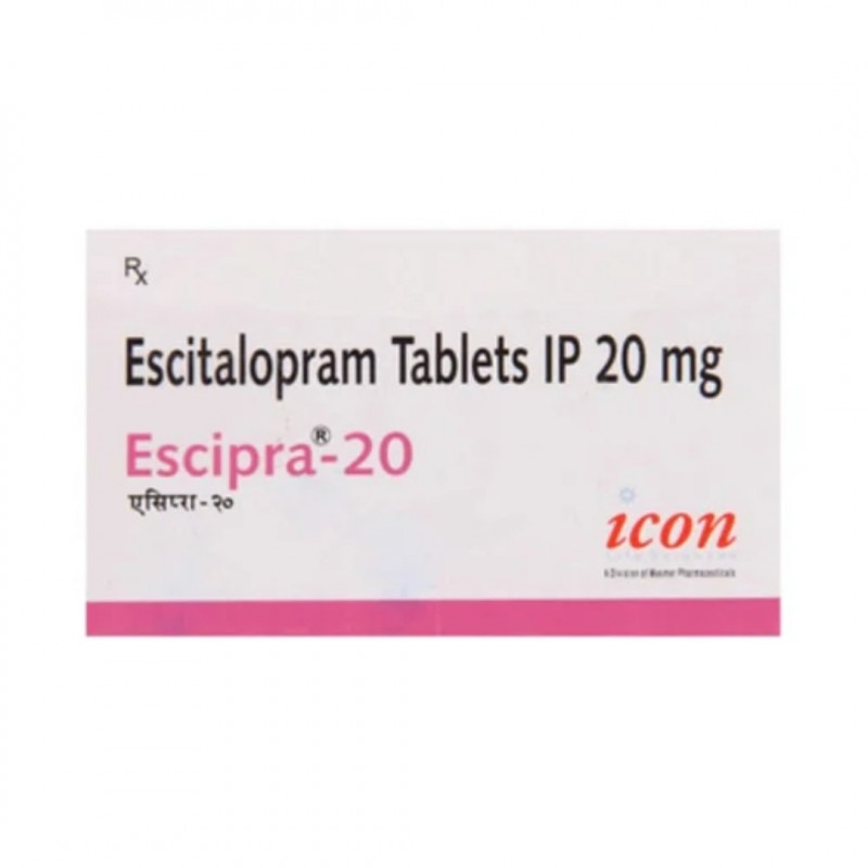 Escipra 20 Tablet - Uses, Price, Substitute, Side Effects and Benefits