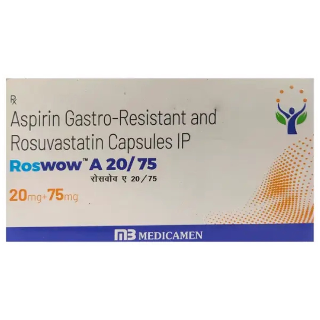 Roswow A 20/75 Capsule - Uses, Price, Substitute, Side Effects and Benefits