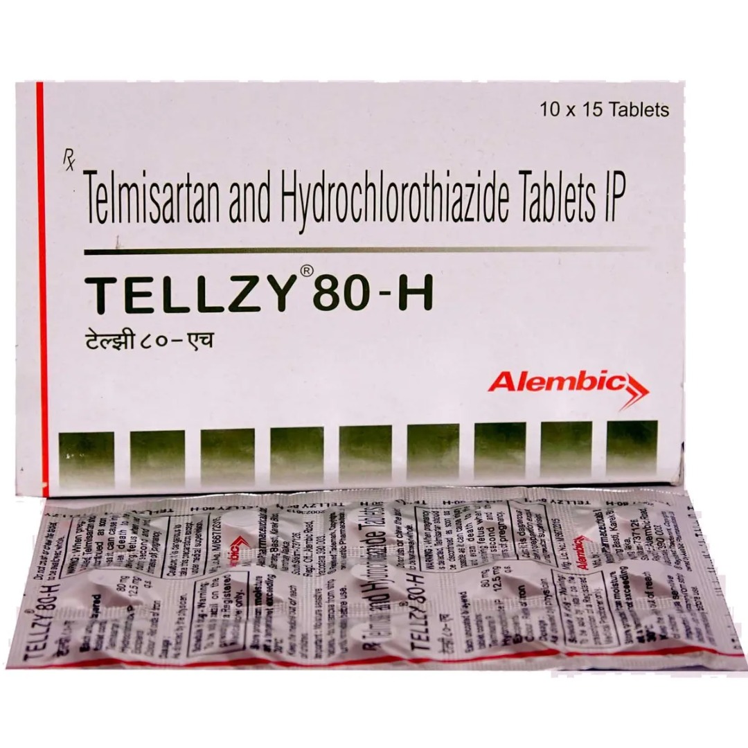 Tellzy 80-H Tablet - Uses, Price, Substitute, Side Effects and Benefits