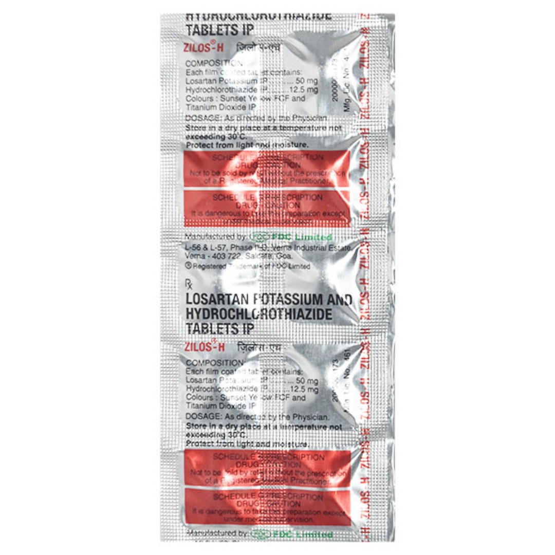 Zilos-H Tablet - Uses, Price, Substitute, Side Effects and Benefits